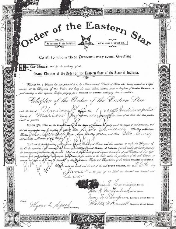 Union Chapter #1 – Prince Hall Grand Chapter